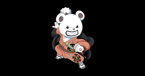 Chibi Bepo In Samurai Wano Outfit One Piece Anime Sticker Teepublic