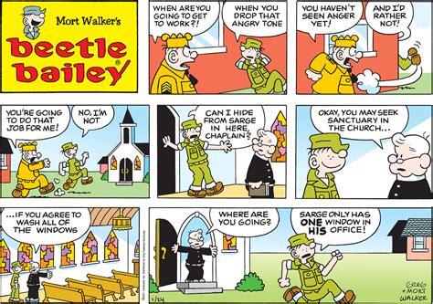 Beetle Bailey Comic Strip 2021 01 25 Comics Kingdom