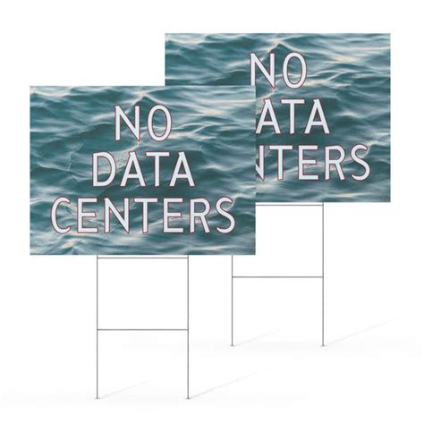 No Data Center Signs Etsy