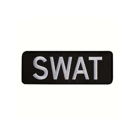 Swat Embroidered Patch