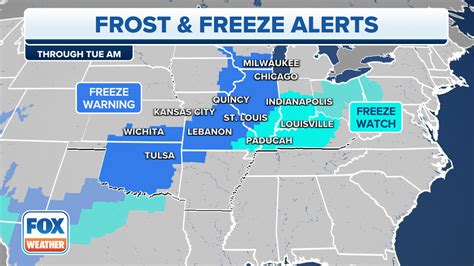 Coldest Air Of Season Sweeps Across Eastern Us Spreading Freeze Alerts