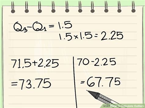 How To Calculate Outliers 10 Steps With Pictures Wikihow