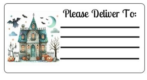 Printable Instant Download Pdt Please Deliver To Labels Mailing Label