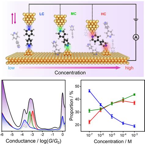 Tuning Charge Transport By Manipulating Concentration Dependent Single