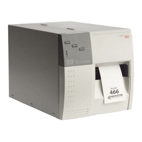 Microcom 466 Operators Manual Pdf Download Manualslib