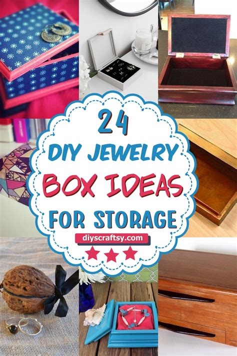 Diy Jewelry Box Ideas For Storage Diyscraftsy