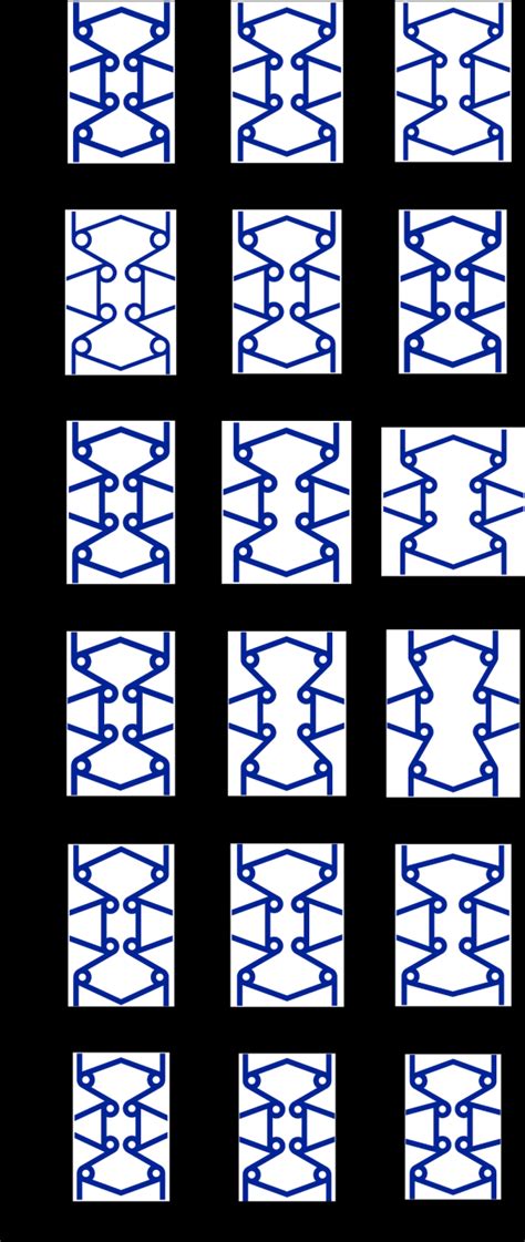 Schematics Of The Investigated Rmca Unit Cells In Parametric Study With
