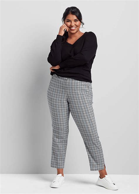 Plus Size Plaid Pants Shopping Guide 22 Pairs To Shop