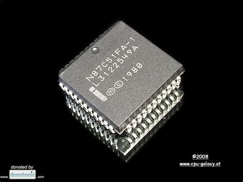 Cpu Galaxyat Vintage Intel 8751 Section