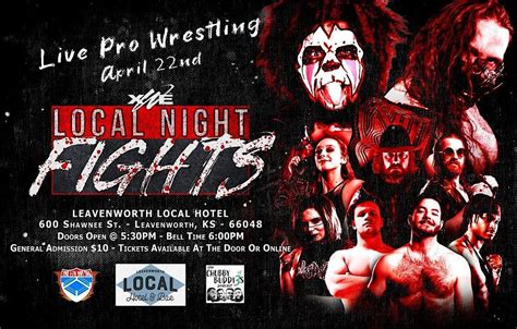 Local Night Fights Leavenworth Local Trademark Collection By Wyndham 22 April 2023