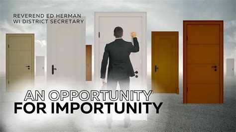 An Opportunity For Importunity 09 21 2022 Pm Youtube