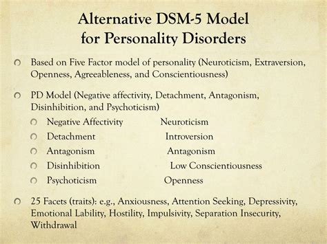 Dsm 5 Personality Disorder Clusters