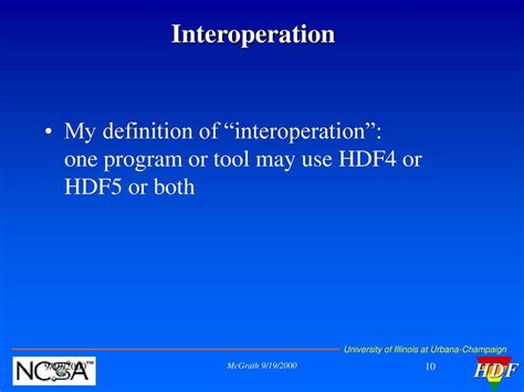 Transition From Hdf4 To Hdf5 Issues Ppt Download