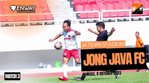 Match 3 Jong Java Fc Jatidiri Stadium Youtube