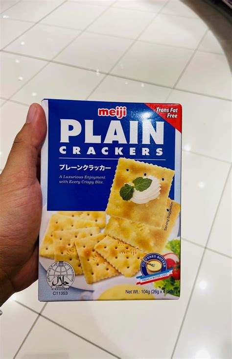 Meiji Plain Crackers Trans Fat Free 26g X 4packs 104g ️ Lazada Ph