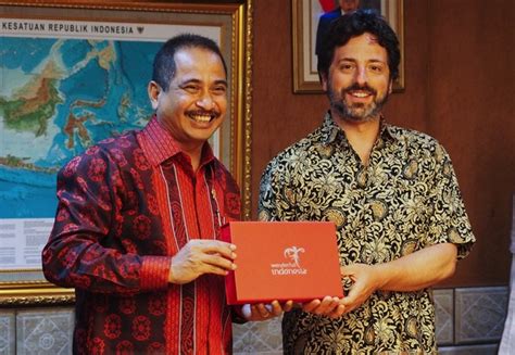 Kunjungi Indonesia Sergey Brin Lanjutkan Kerjasama Promosi Pariwisata