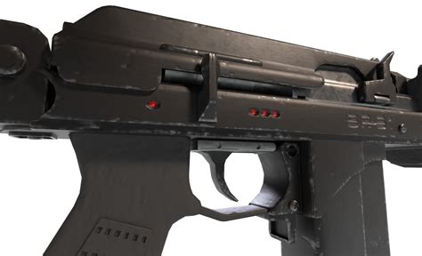 Low Poly Model Of Rifle 9a 91 With Silencer 3d Model Turbosquid 1769865