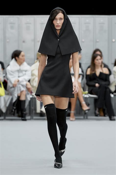 Bella Hadid Rocks Peroxide Brows And Face Piercings For Givenchy