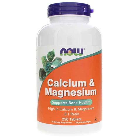 Calcium And Magnesium Now Foods Professional Supplement Center