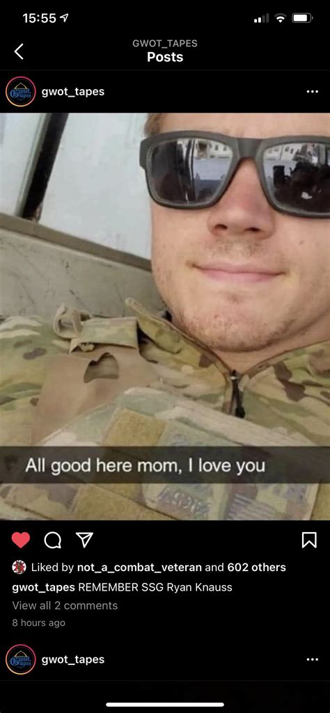 Ssg Ryan Knauss Kia 8 26 2021 R Military