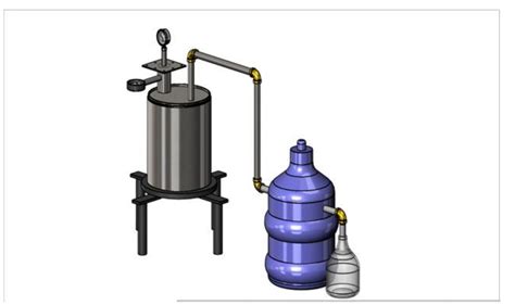 Second Cad Of The Pyrolysis Reactor 23 Description Of