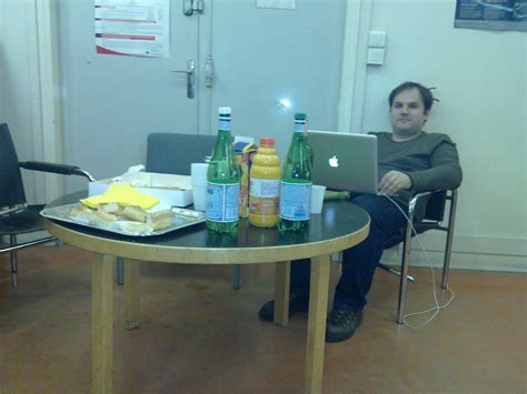 David Cournapeau Sprinting In The Physics Department Gael Varoquaux Flickr