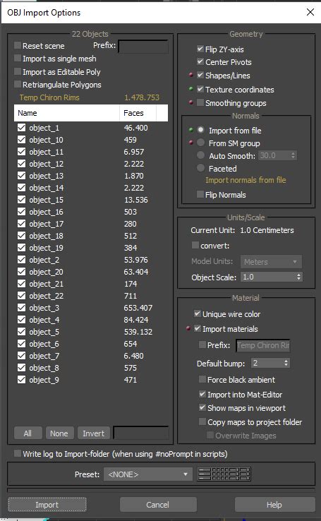 can t export obj file keeping layers groups autodesk community