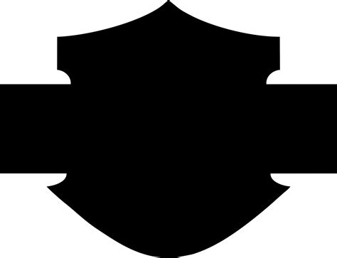 Harley Davidson Bar And Shield Svg Etsy