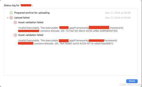 Xcode 提交app Store 审核时出现包含 Bitcode 的报错 Csdn博客