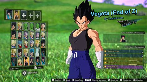[re Release ] End Of Z Goku And Vegeta Mod For Dragon Ball Sparking