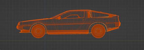 Delorean Dmc 12 3d Model Turbosquid 2070890