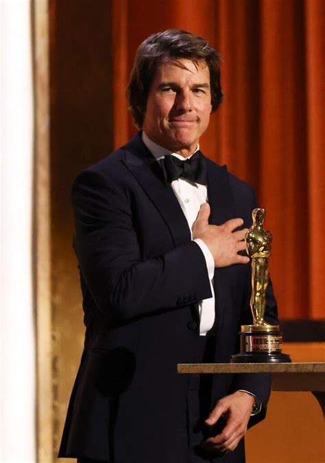 Tom Cruise Receives His First Oscar After 45 Years