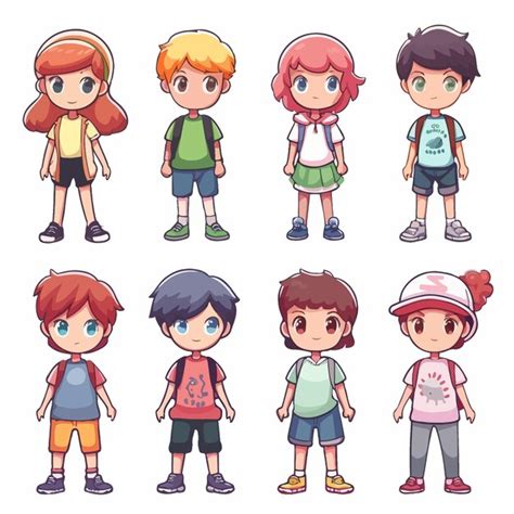 Premium Vector Animation Characters