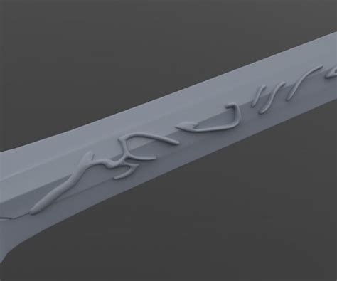 Artstation Void Sword Castlevania Lords Of Shadow 2 3d Print Model