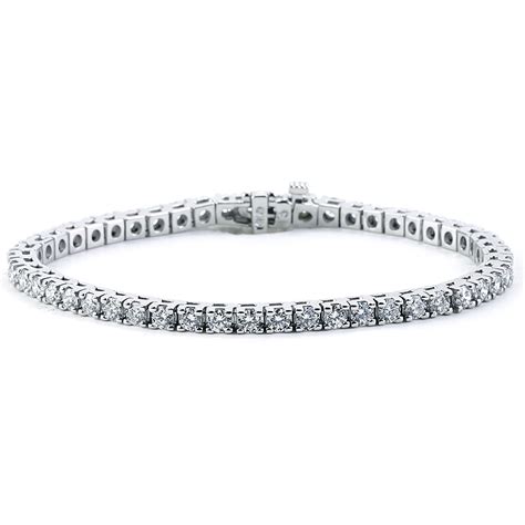 600 Cttw Diamond Tennis Bracelet In White Gold New York Jewelers Chicago