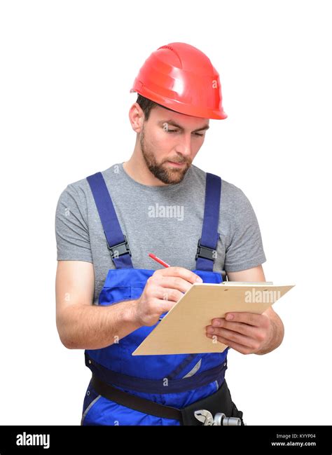 Isolated Craftsman Construction Worker Assembler Workmen Friendly