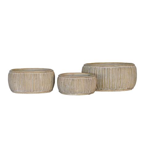 Finley Faux Rattan Planter Pure Salt Shoppe