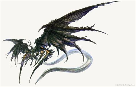 Bahamut The Legendary Dragon In Final Fantasy Final Fantasy Xiv