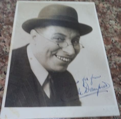 Claude Dampier 1879 1955 Autograph Hand Signed On Vintage Photo Card Etsy