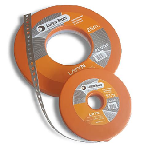 Cinta Perforada Galvanizada 17 X 7 Mm X 10 Mt Ar