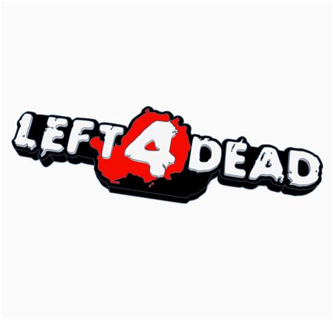 ⬅️ Logotipo De Left 4 Dead Por Maniacmancave3d・archivo Stl Para