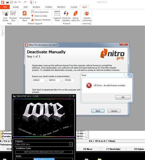 Can T Activate Nitro PDF Pro V9 5 1 12 By CORE Keygen Site Forum
