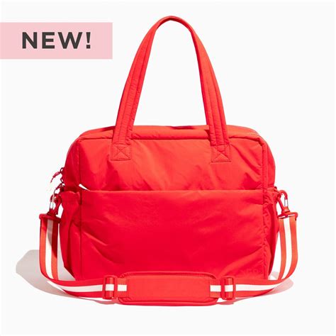 Cherry Motion Overnight Duffle Nylon Travel Bag Freshly Picked