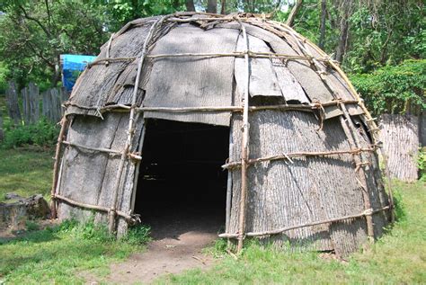 Native American Wigwam Houses
