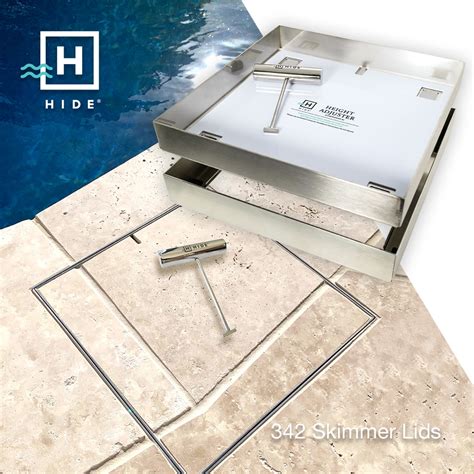 342 Stainless Steel Skimmer Lid Kit In Melbourne Luscombe Tiles