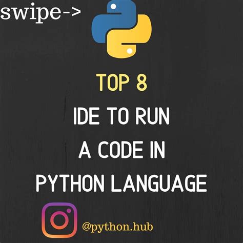 the top 8 ways to run code in python language