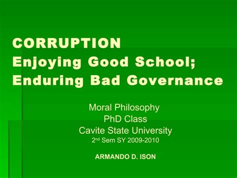 Corruption Ppt