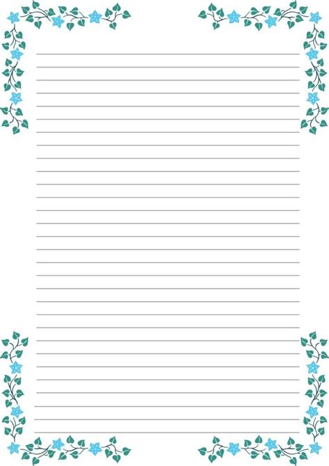 Elegant Stationery Templates Free Printable