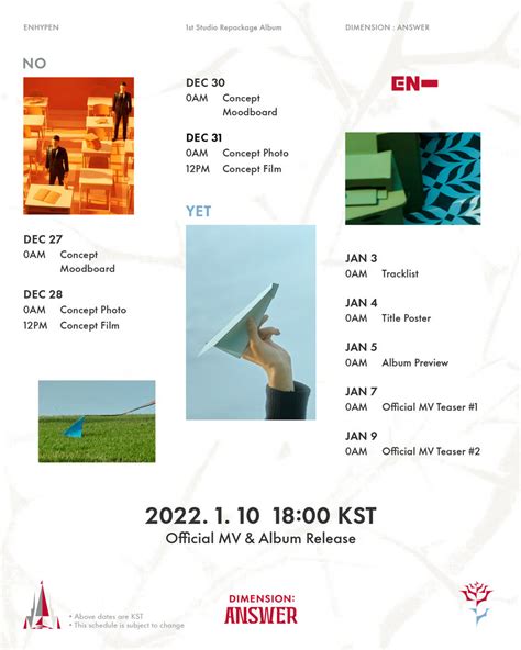 Enhypen To Release Repackage Album Dimension Answer Heres What