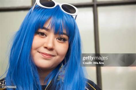 Blue Hair Men Photos And Premium High Res Pictures Getty Images
